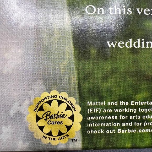 Mattel | Toys | Barbie Wedding Bouquet Doll Toss The Bouquet 20 New ...